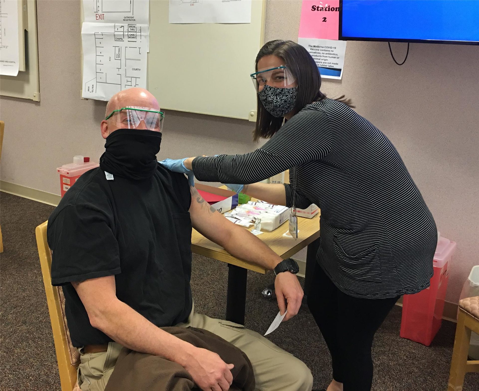 The Punxsutawney Area Hospital Vaccines First Responders | Punxsutawney ...