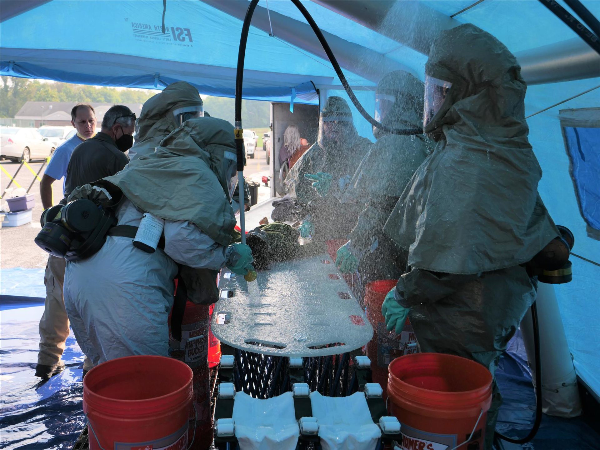 PAH participates in Decon Training | Punxsutawney Area Hospital